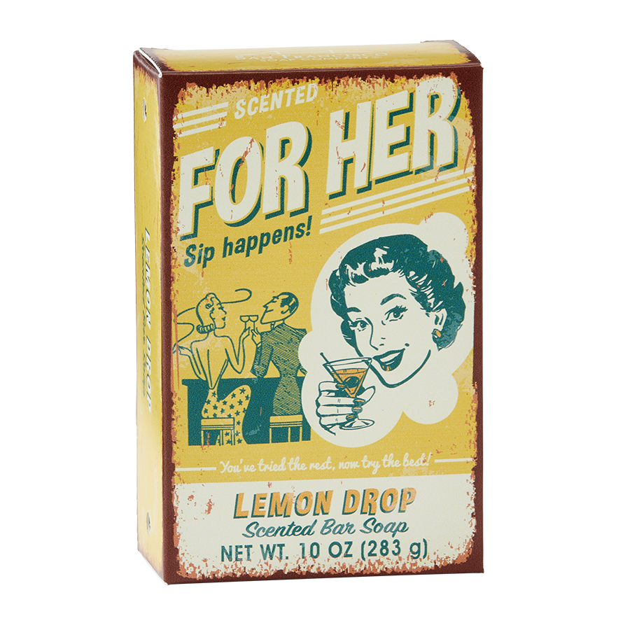 FOR HER Bar Soap - Lemon Drop – San Francisco Soap Co.