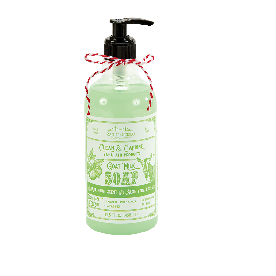 Clean & Caprine Goat Milk Hand Soap - Jabara Fruit Scent – San ...