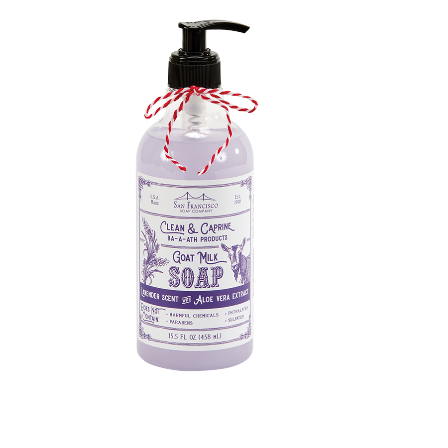 Clean & Caprine Goat Milk Hand Soap - Lavender Scent – San Francisco ...
