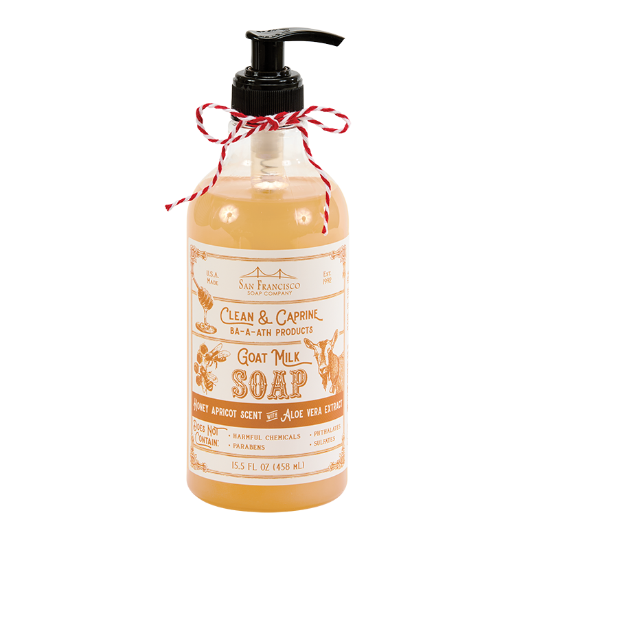 Clean & Caprine Goat Milk Hand Soap - Honey Apricot Scent – San ...